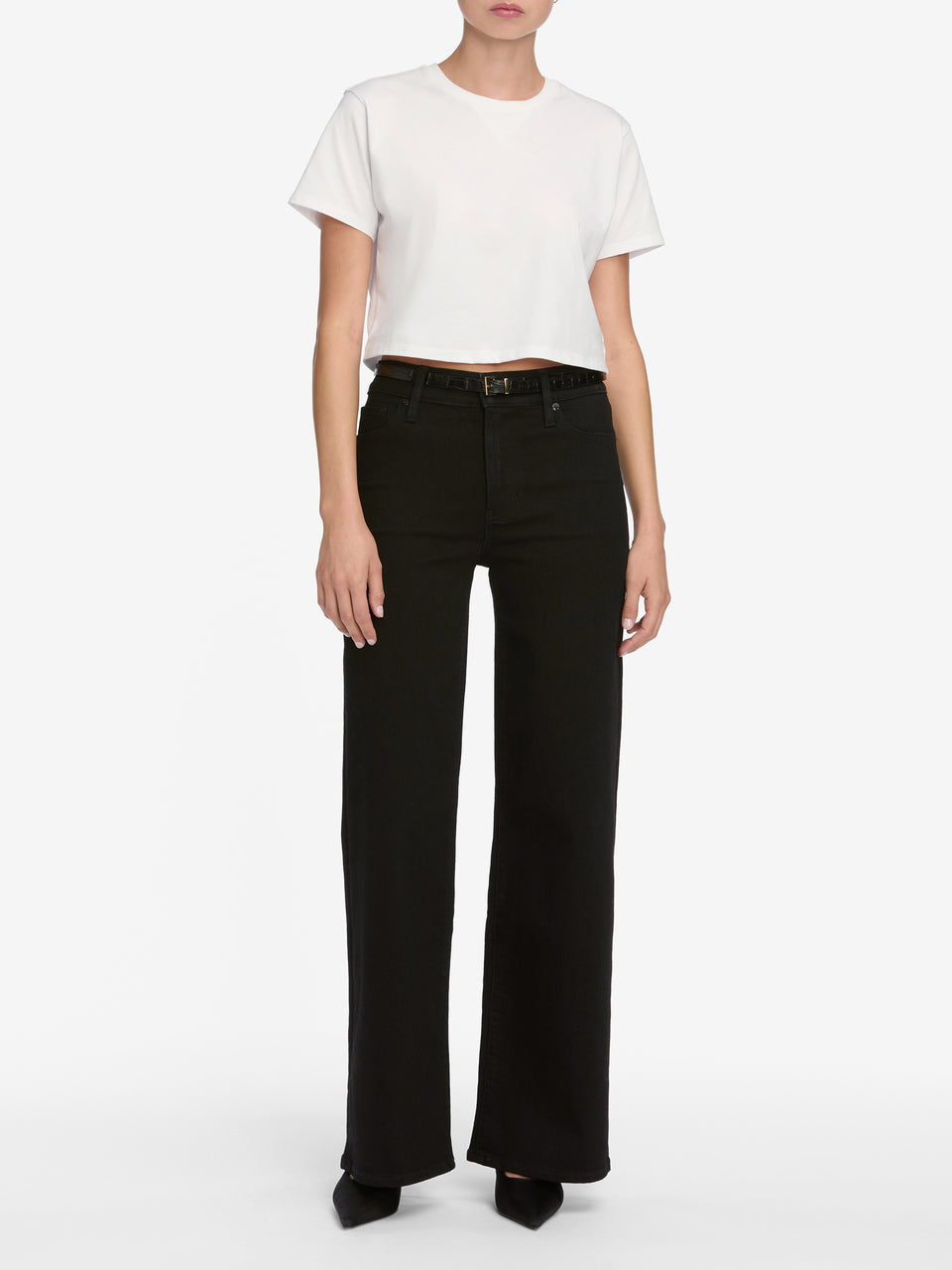PIXIE LE SLIM PALAZZO BLACK