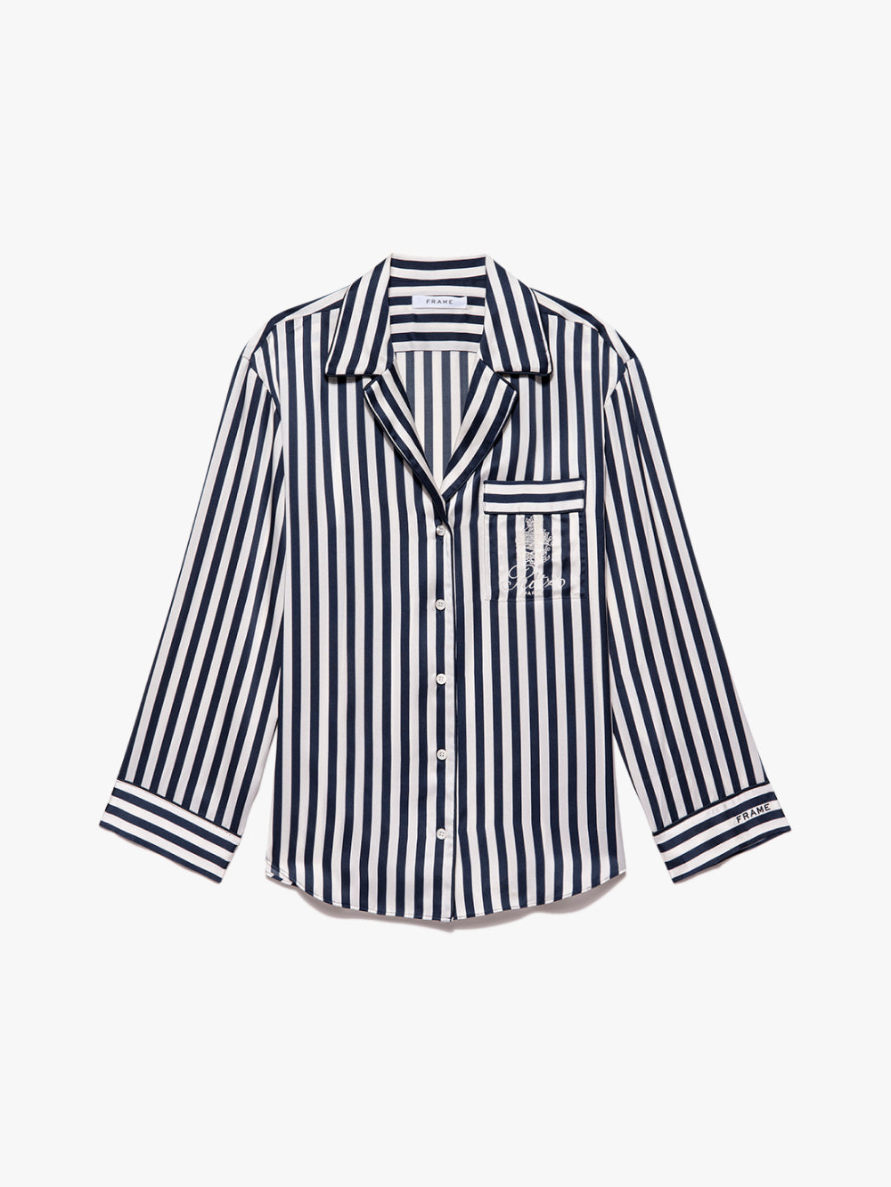 Ritz Women's Pj Set Shirt -- Navy Multi – FRAME