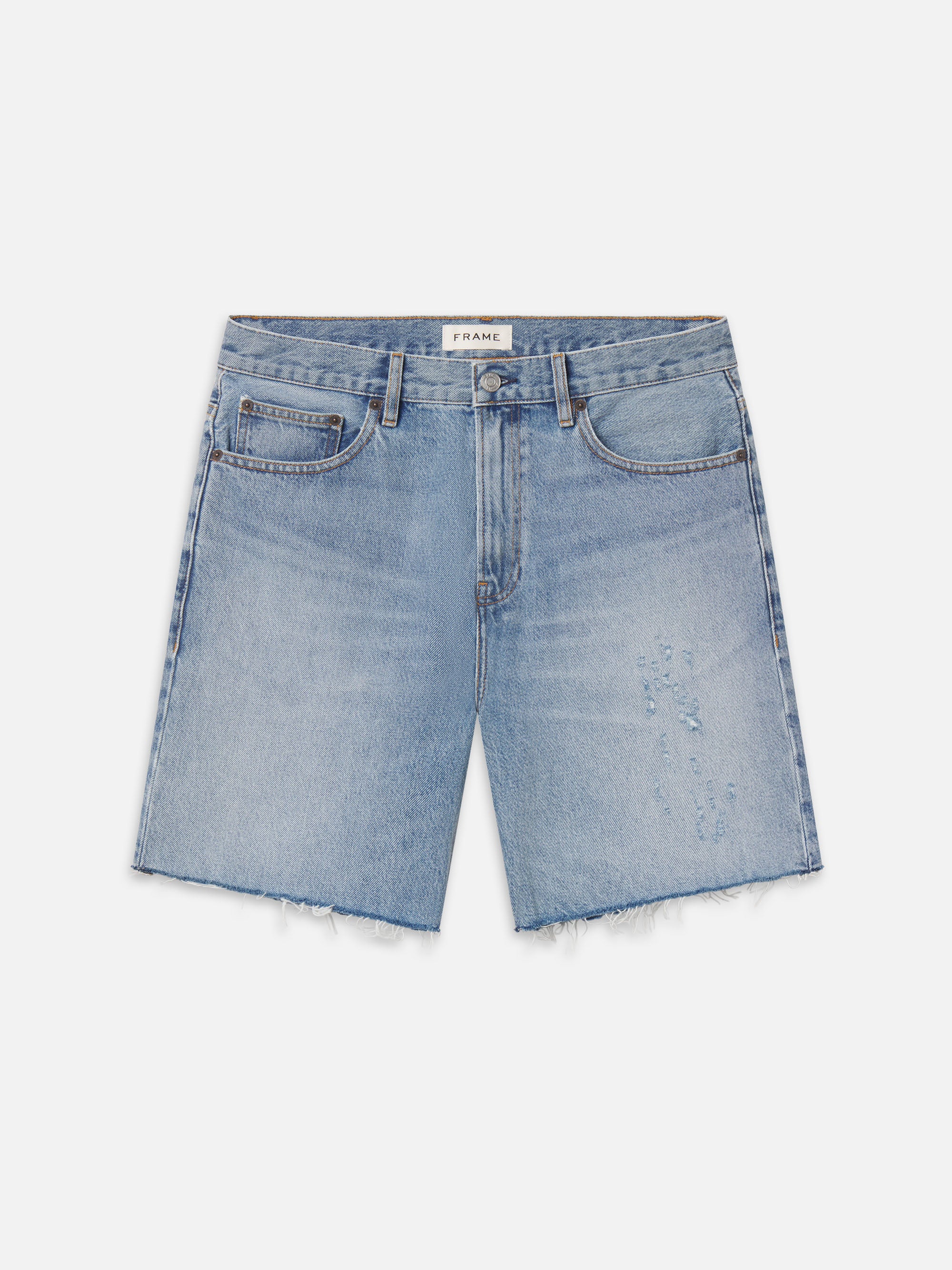 RELAXED SHORT RAW HEM AERIS