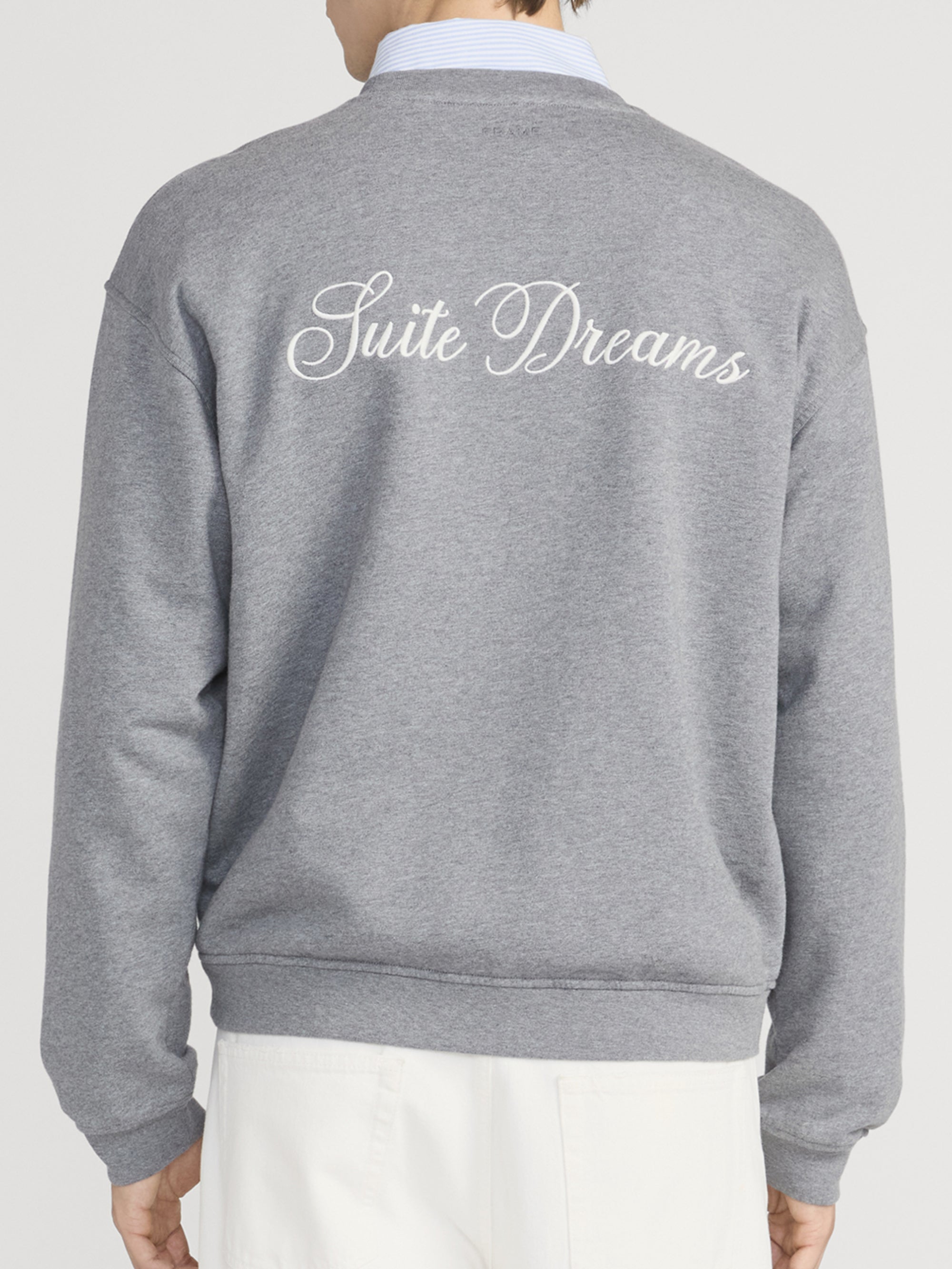 RITZ UNISEX SWEATSHIRT HEATHER GREY