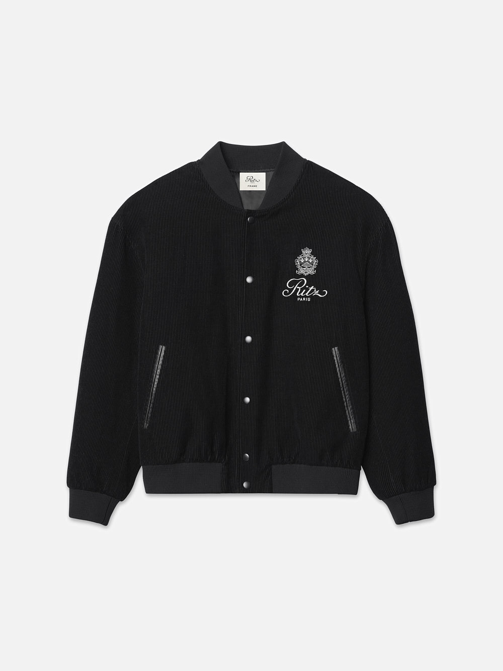 RITZ MENS CORDUROY JACKET BLACK