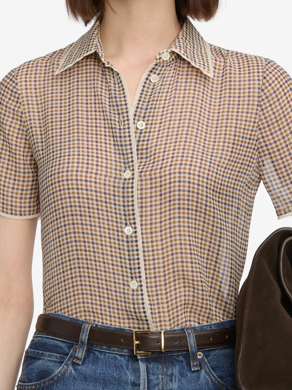 THE HOUNDSTOOTH TOP HOUNDSTOOTH MULTI – FRAME