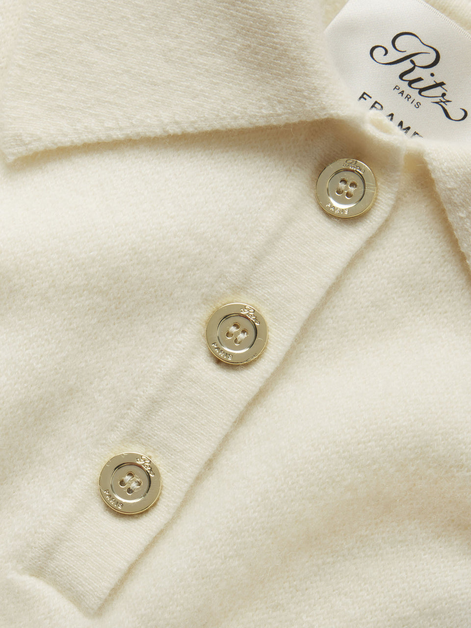 RITZ WOMEN S CREST CASHMERE SW CREAM