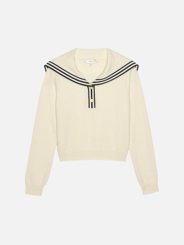 The Sailor Sweater -- Cream Multi – FRAME