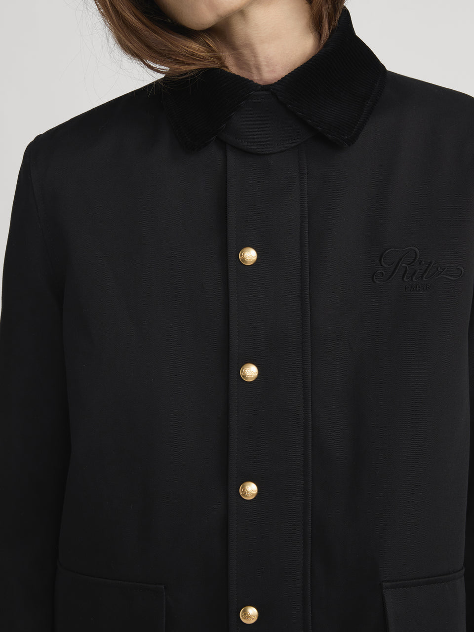 THE RITZ HUNTING JACKET BLACK