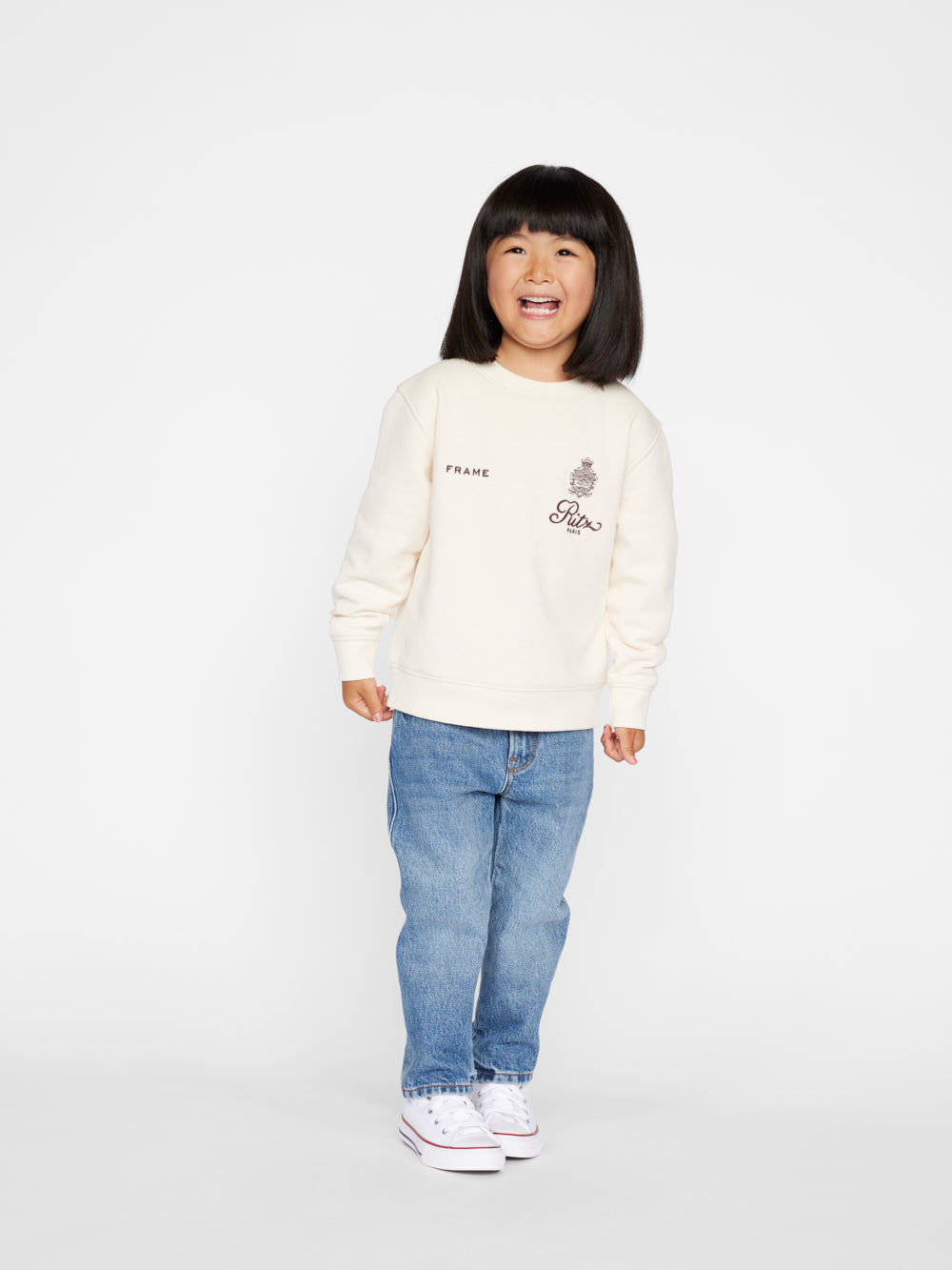 Ritz Kids' Crewneck Sweatshirt -- Cream – FRAME