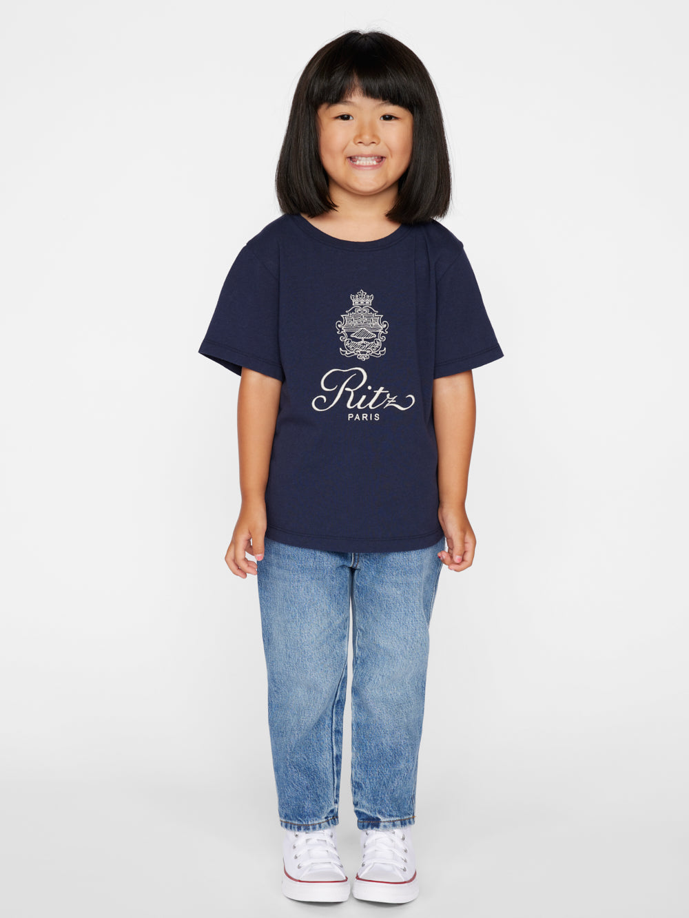 Ritz Kids' Tee -- Navy – FRAME